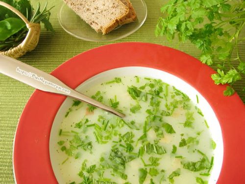 Kervelsoep maken met balletjes of toast à la Piet